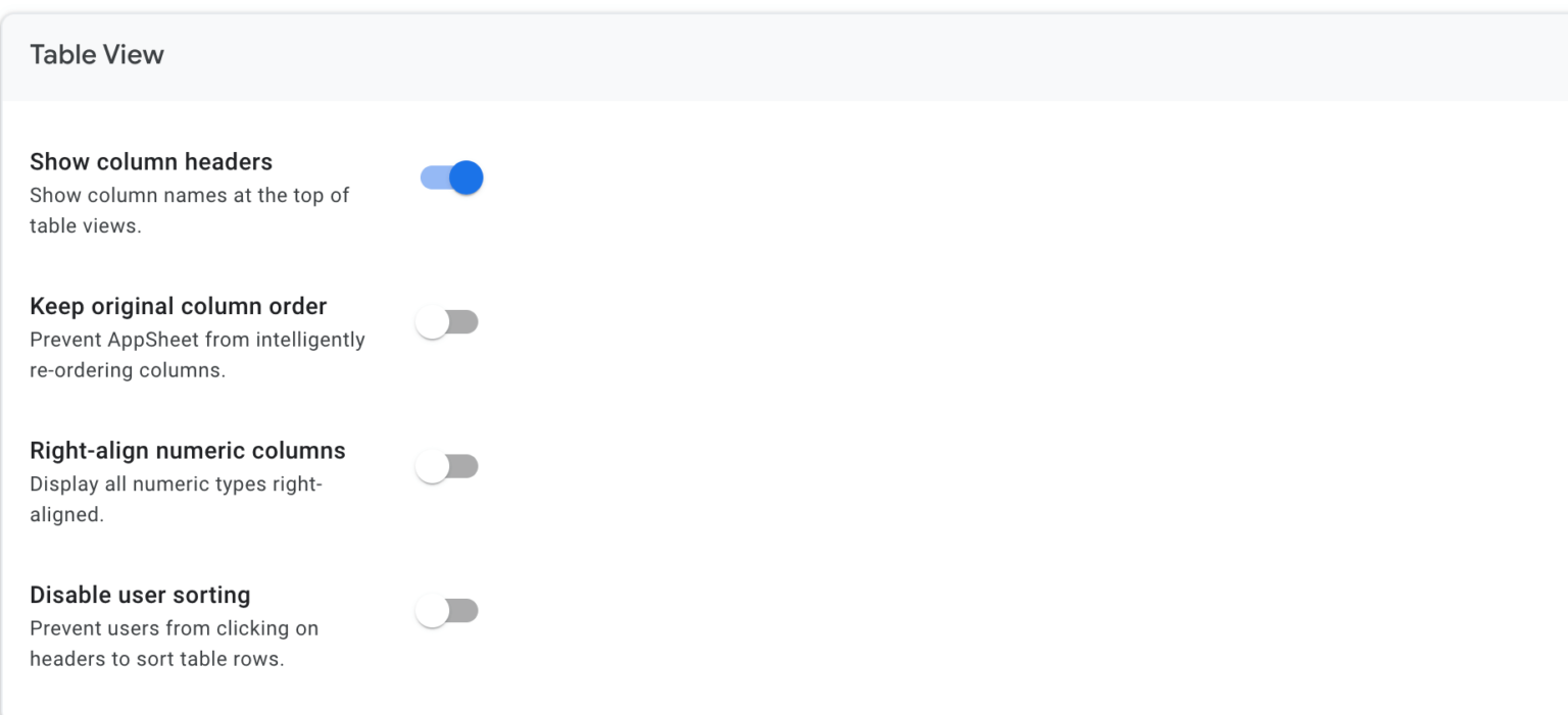 appsheet UX option_初心者でも簡単にアプリ全体のビューを変更できる！ | グーグらぶ